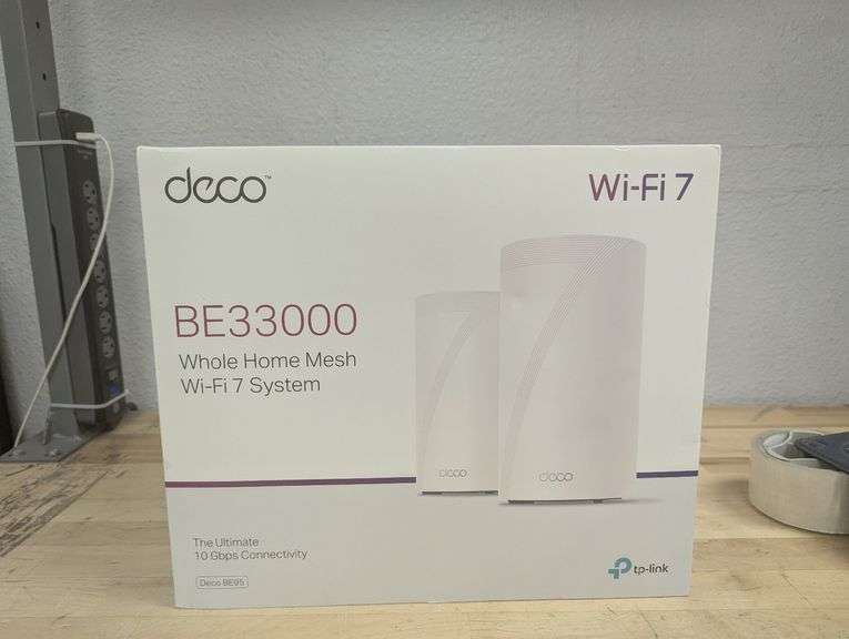 Tp-Link Deco BE33000 Whole Home Mesh Wi-Fi 7 System | Like New - Rio ...