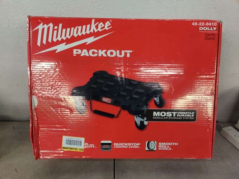 Milwaukee PACKOUT Dolly - 250 lb Capacity | Open Box - Rio Grande Trade