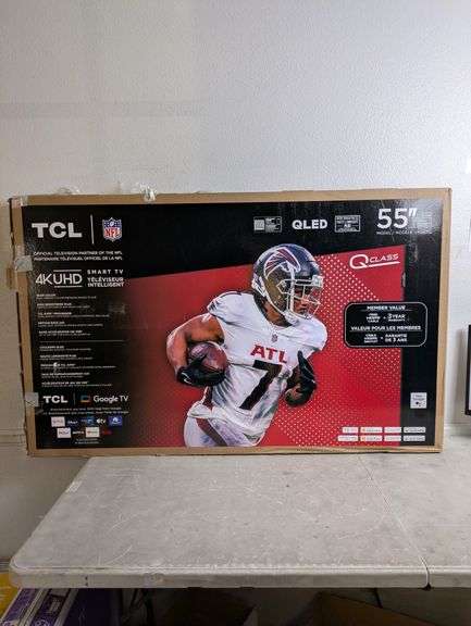 TCL 55" QLED Class 4K UHD Google TV | Open Box - Rio Grande Trade