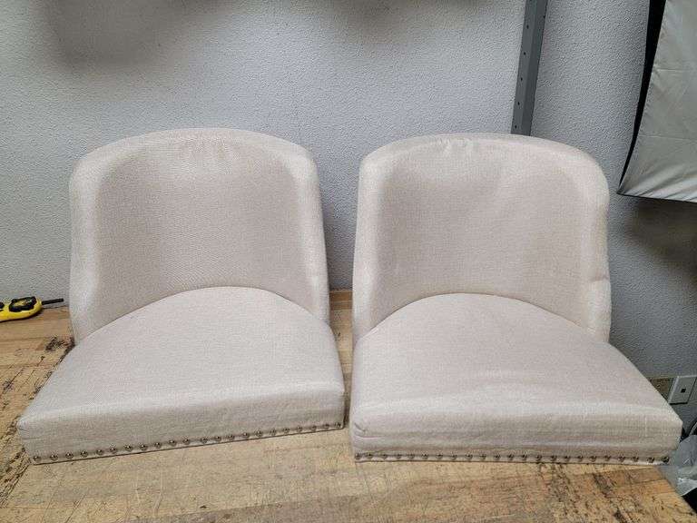 MU Counter Height Swivel Barstools 26'' Height Set Of 2 | Open Box ...