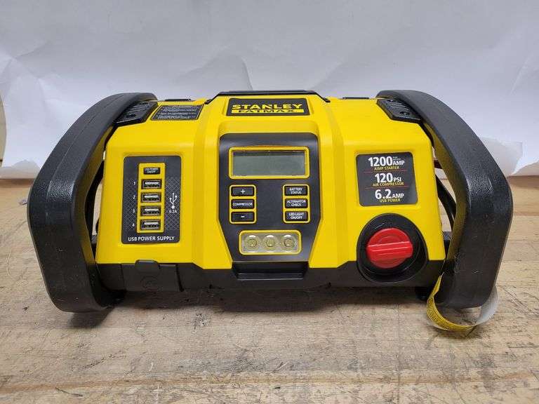 STANLEY Fatmax Professional Power Station w/ Air Compressor, 120psi ...