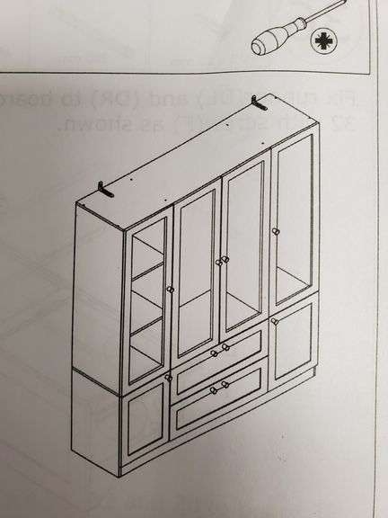 Wooden Grain Cabinet | Open Box - Rio Grande Trade