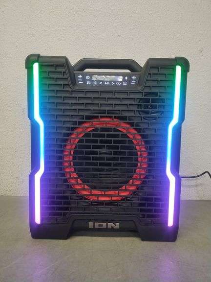 ION Block Rocker Icon Bluetooth Speaker | Open Box | (See Condition ...