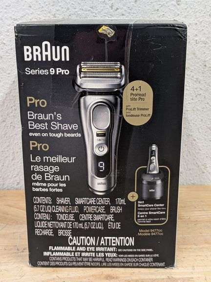 Braun Series 9 Pro 9477cc Electric Razor for Men | Open Box - Rio ...