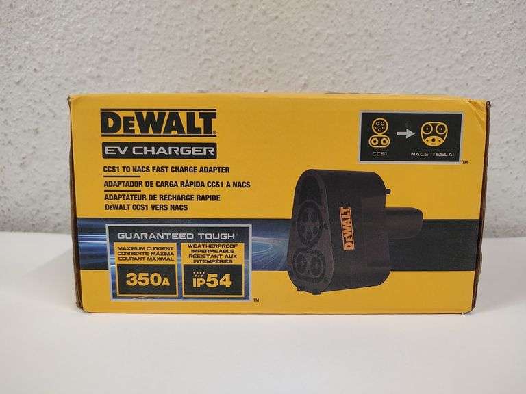 DEWALT CCS1 to NACS Fast Charge Adapter | Open Box - Rio Grande Trade