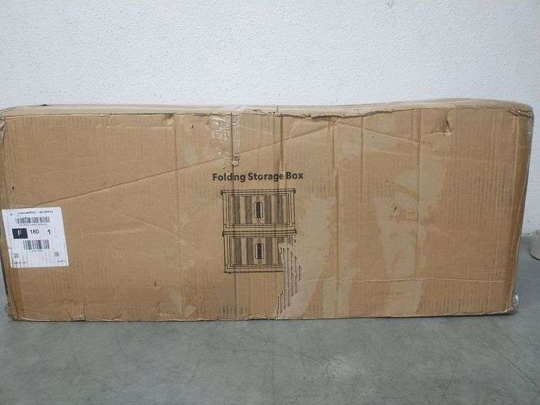 Folding Storage Box | Open Box | (See Condition Notes) - Rio Grande Trade