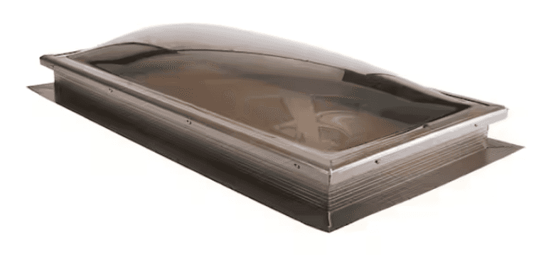 Gordon Skylight 22-1/4 in. x 46-1/4 Fixed Bronze Fixed Self Flashing ...