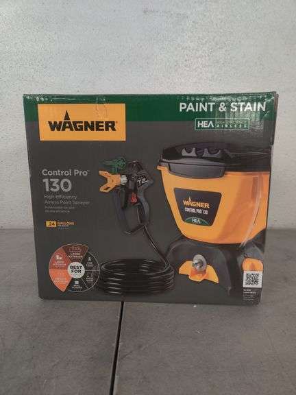 Wagner Spraytech Control Pro 130 Paint Sprayer with T2 Gun | Open Box ...