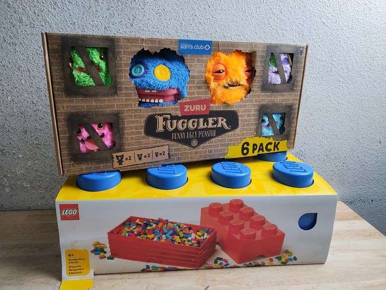 ZURU Fuggler 6pk & LEGO Storage Brick W/8 Knobs | Open Box | (See ...