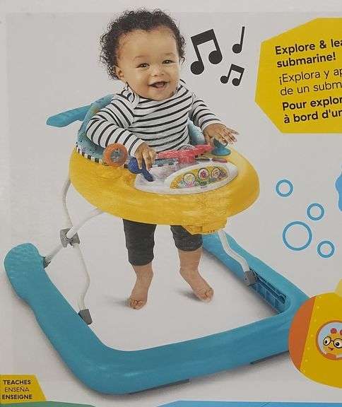 BABY EINSTEIN Dive & Discover Walker, Ages 6-24M (RL) | Open Box - Rio ...