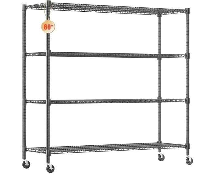 HOMDOX Storage Shelves, 24x60x72", 2400lbs | Like New - Rio Grande Trade