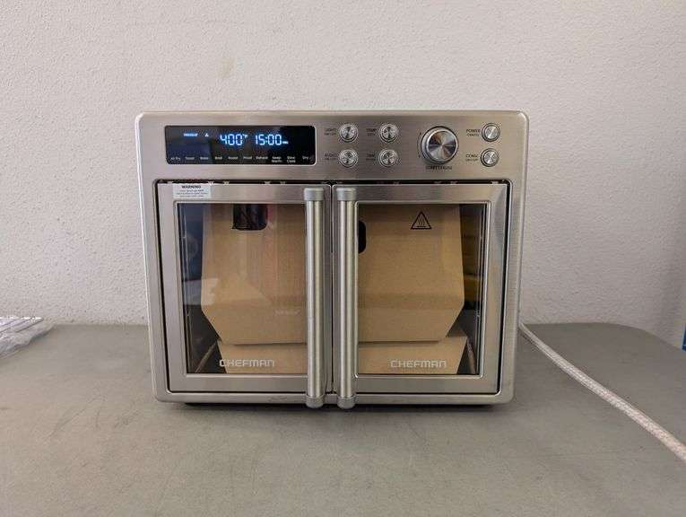CHEFMAN Toast-Air French Door Air Fryer + Oven | Open Box - Rio Grande ...