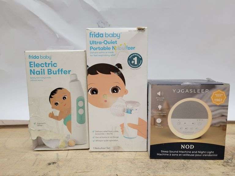 BUNDLE - YOGA SLEEP Nod Sleep Sound Machine and Night Light & FRIDA ...