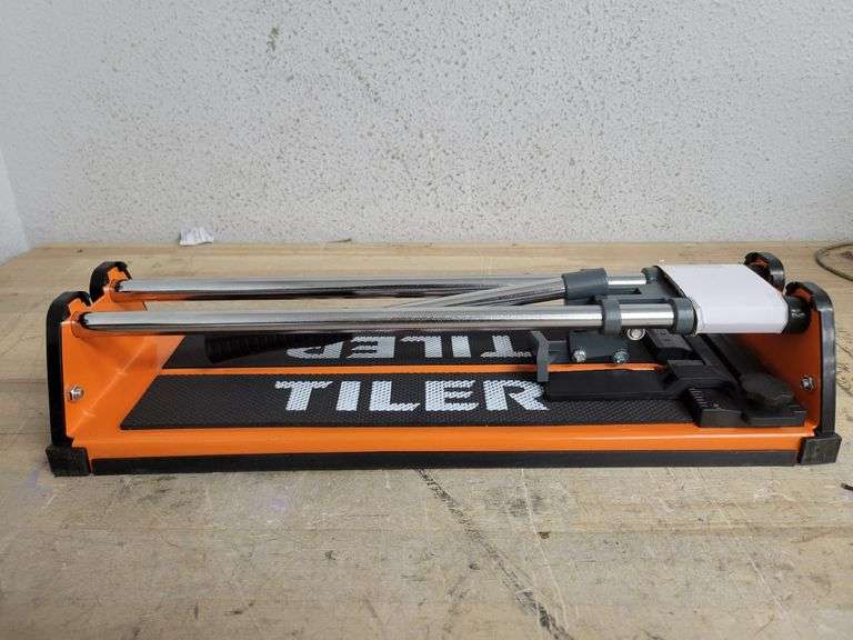 TILER Manual Tile Cutter, 17in | Open Box | (See Condition Notes) - Rio ...