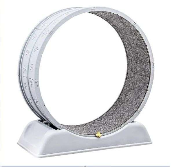 Indoor Cat Wheel w/ Detachable Carpet 31" | Open Box | (See Condition ...