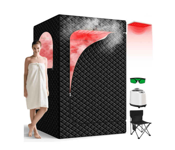 I-THERA-U Portable Infrared Sauna Box, 32"x32"x71" (RL) | Open Box ...