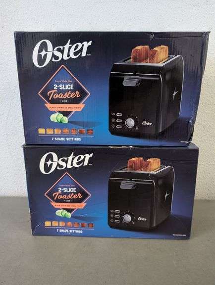 Oster 2 Slice Toaster. [Lot of 2] | Open Box | (See Condition Notes ...
