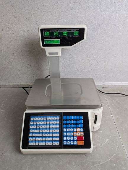 TM-A20B Bar Code Label Printing Scale | Open Box | (See Condition Notes ...