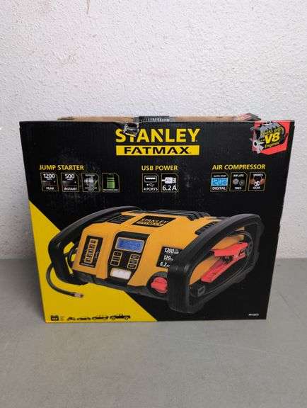 STANLEY - Fatmax Jump Starter / USB Port/ Heavy Duty Storage & LED ...