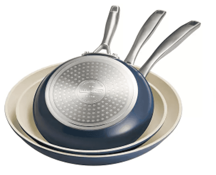 Tramontina Cold Forged 8", 10", and 12" Fry Pans with Ceramic Interior ...