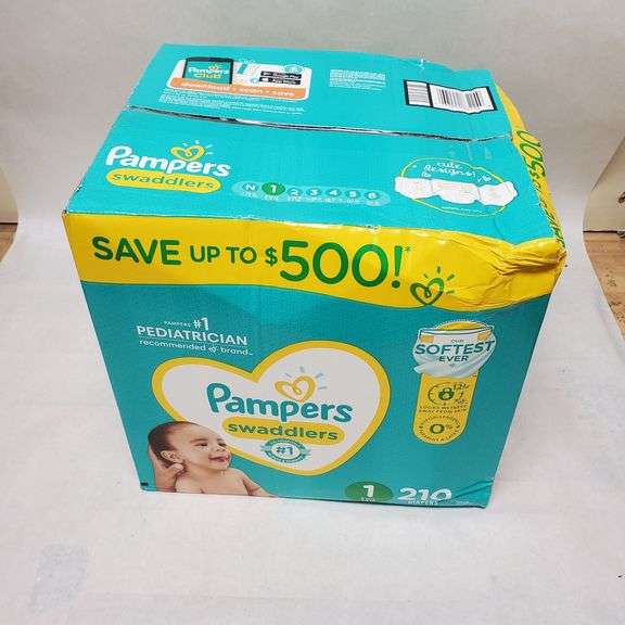 Pampers Swaddlers Size 1 | Open Box - Rio Grande Trade