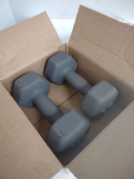 HOLAHATHA 20lbs Dumbbell Pair | Open Box | (See Condition Notes) - Rio ...