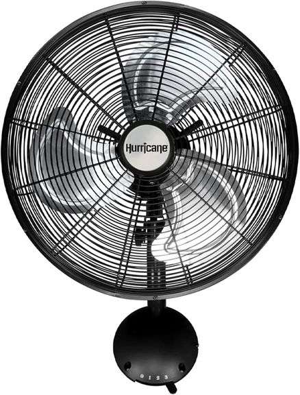 Hurricane Pro 16" High Velocity Oscillating Wall Mount Fan | Open Box ...