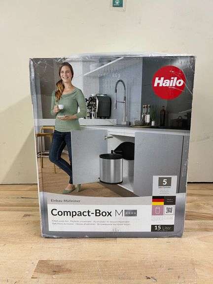 HAILO Compact-Box M Step Waste Bin | Like New - Rio Grande Trade