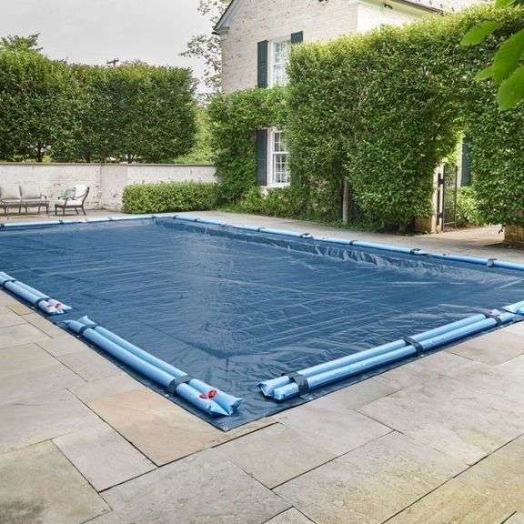 Rectangular Pool Cover, 21' x 37' | Like New | (See Condition Notes ...