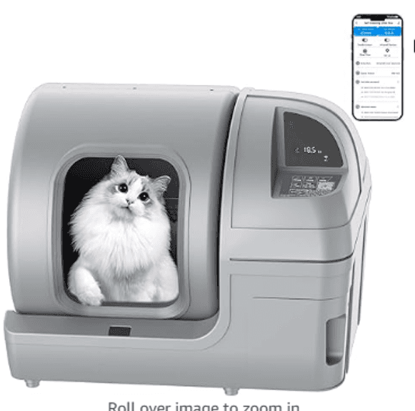 DAKERES Self Cleaning Litter Box | Open Box | (See Condition Notes ...