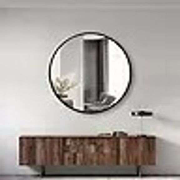 Jill Zarin Home 36 In Wall Mirror (Black Finish) | Open Box - Rio ...