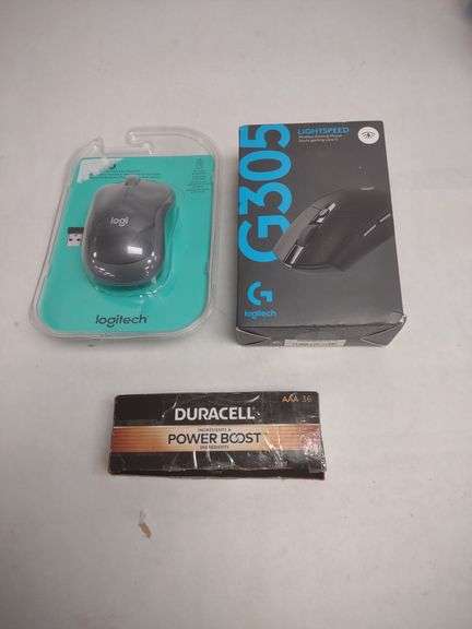 Logitech Wireless Mouse, Logitech Gaming MouseG305, and Nearly Complete ...