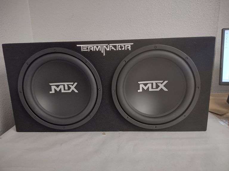 MTX Terminator 12in 1200 Watt Subwoofer Speaker | Open Box | (See ...
