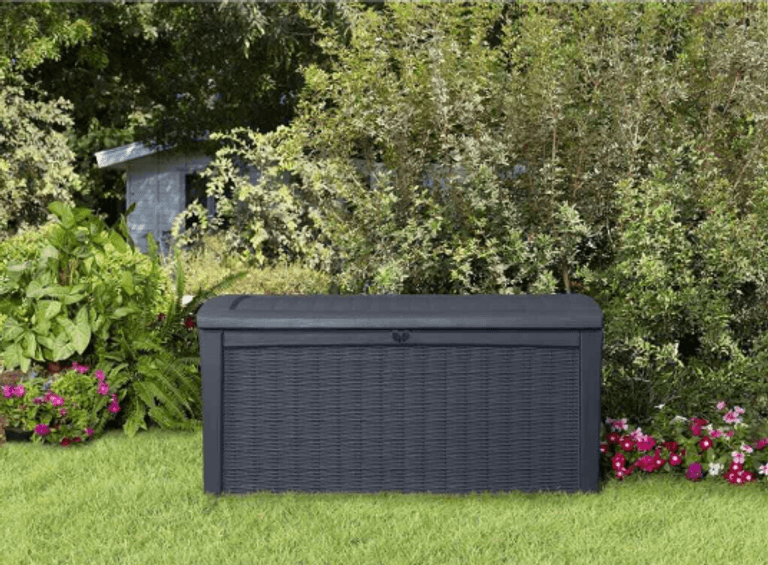 Garden Storage Box Borneo 416 L Keter | Like New | (See Condition Notes ...