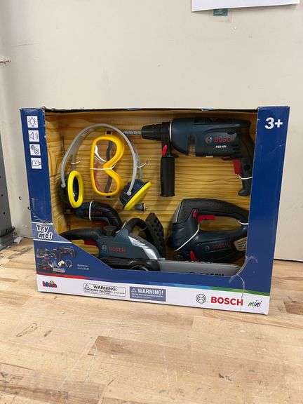 BOSCH Power Tool Toy Set | Open Box | (See Condition Notes) - Rio ...