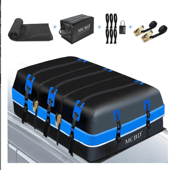 MCBD 40 Cubic Feet Rooftop Cargo Carrier Bag | Open Box - Rio Grande Trade