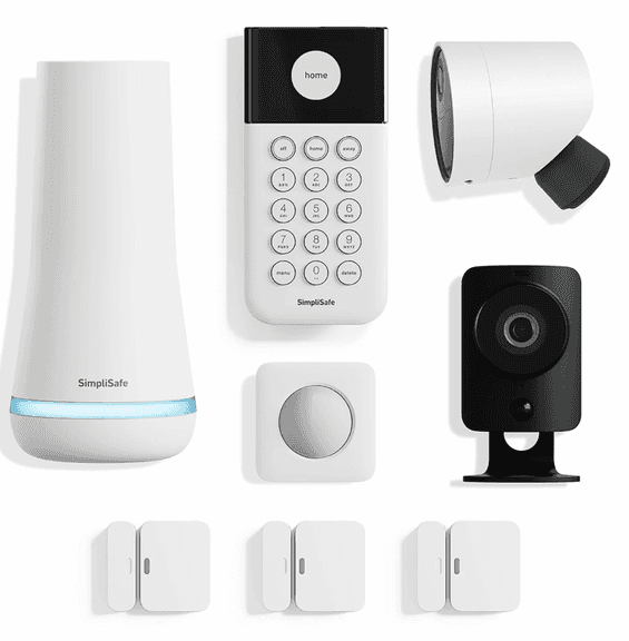 8-Piece SimpliSafe Whole Home HD Security System | Like New - Rio ...