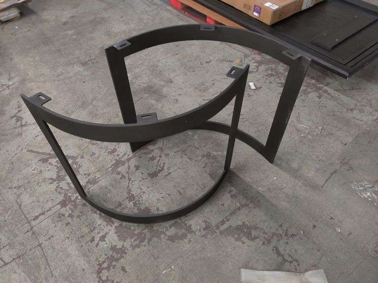 Metal Dining Table Base | Open Box - Rio Grande Trade