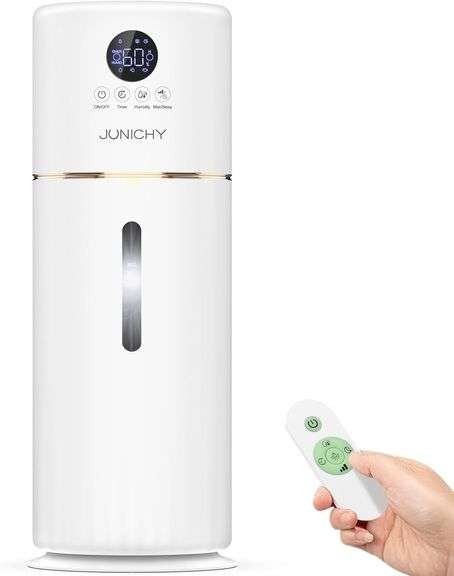 Humidifier 2.6Gal/10L, for Large Room (1000 sq.ft) Black | Open Box ...