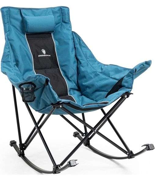 DOWINX Oversized Rocking Camping Chair | Open Box - Rio Grande Trade