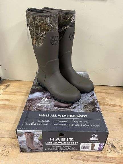 HABIT Men's All Weather Tarmac Boots, 11M | Open Box - Rio Grande Trade