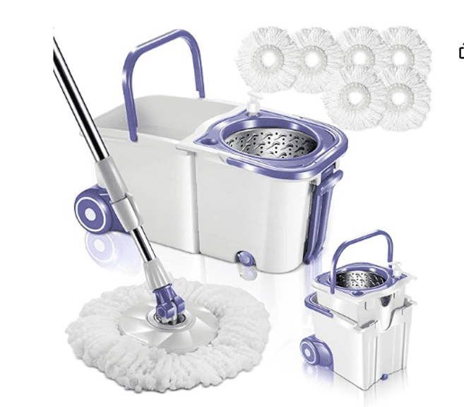 Spin Mop Bucket | Open Box | (See Condition Notes) - Rio Grande Trade
