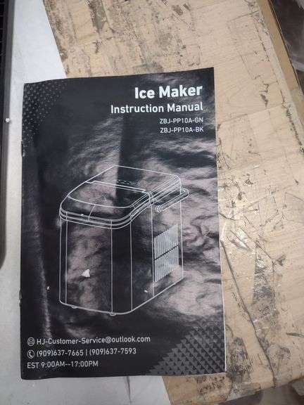Ice Maker, Portable Countertop Icemaker Machine | Open Box | (See ...