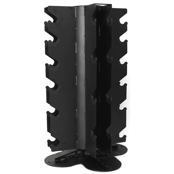 BalanceFrom PowerSpin Space Saving Dumbbell Carousel Weight Rack | Open ...