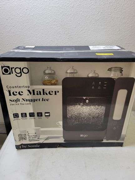 Orgo 33 lbs Capacity Sonic Countertop Ice Maker | Open Box | (See ...