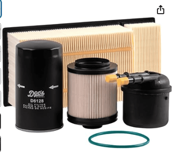 DOC'S 6.7L Powerstroke Diesel Filter Combo Set 2011-2016 | Open Box ...