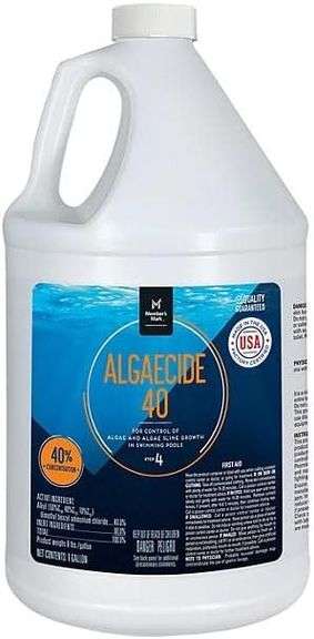 Member's Mark Algaecide 40 (2 Pack) | Open Box | (See Condition Notes ...