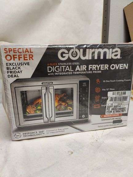 Gourmia Digital Air Fryer Oven | Open Box - Rio Grande Trade