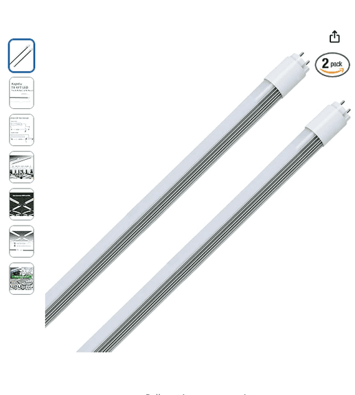4FT 48 Inch LED Replacement for Fluorescent Tube Light | Open Box ...