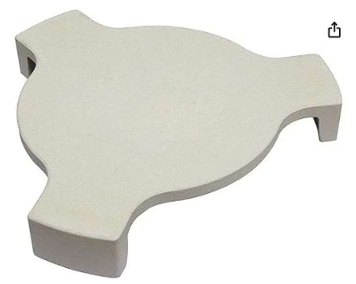 Conveggtor Big Green Egg Plate Setter Heat Deflector with 3 Legs | Like ...